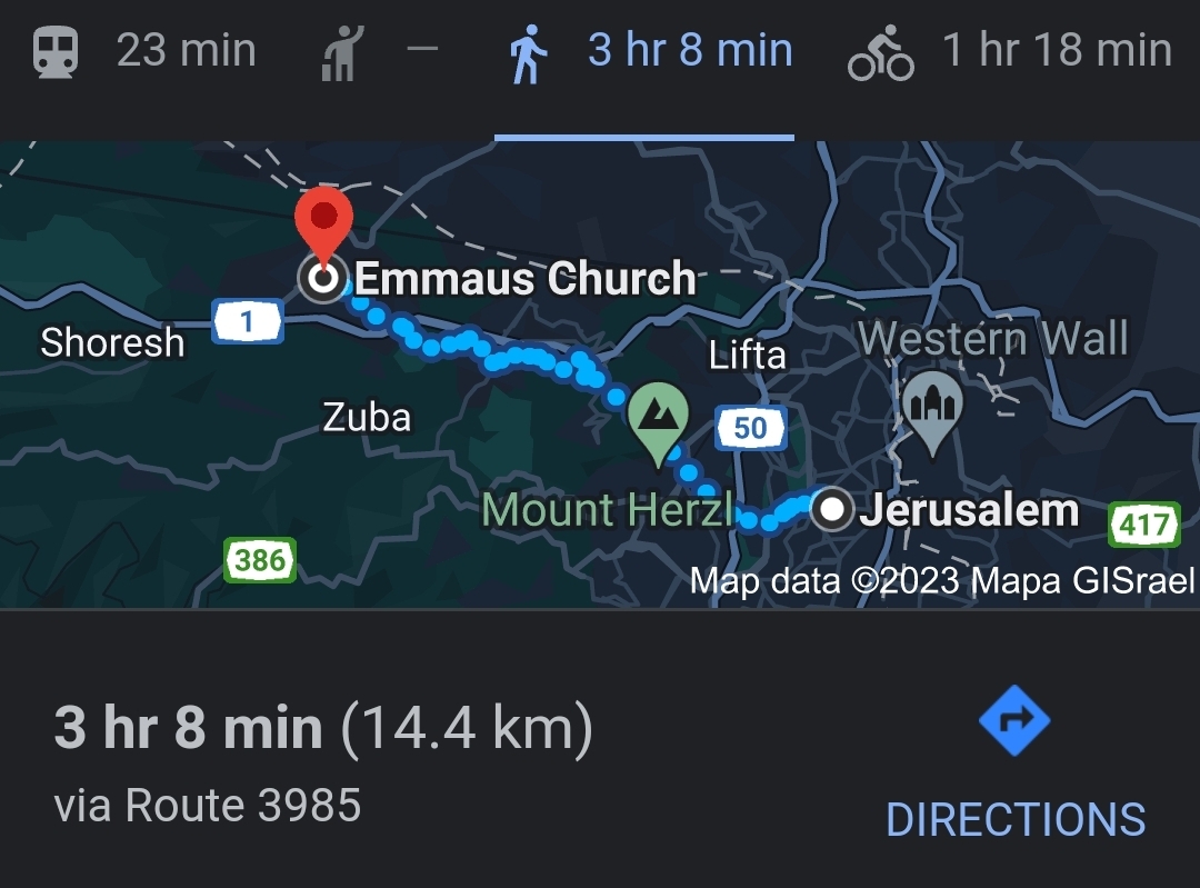 Sermon Notes: A Road Trip to Emmaus – Almond Branch Church Blog Site